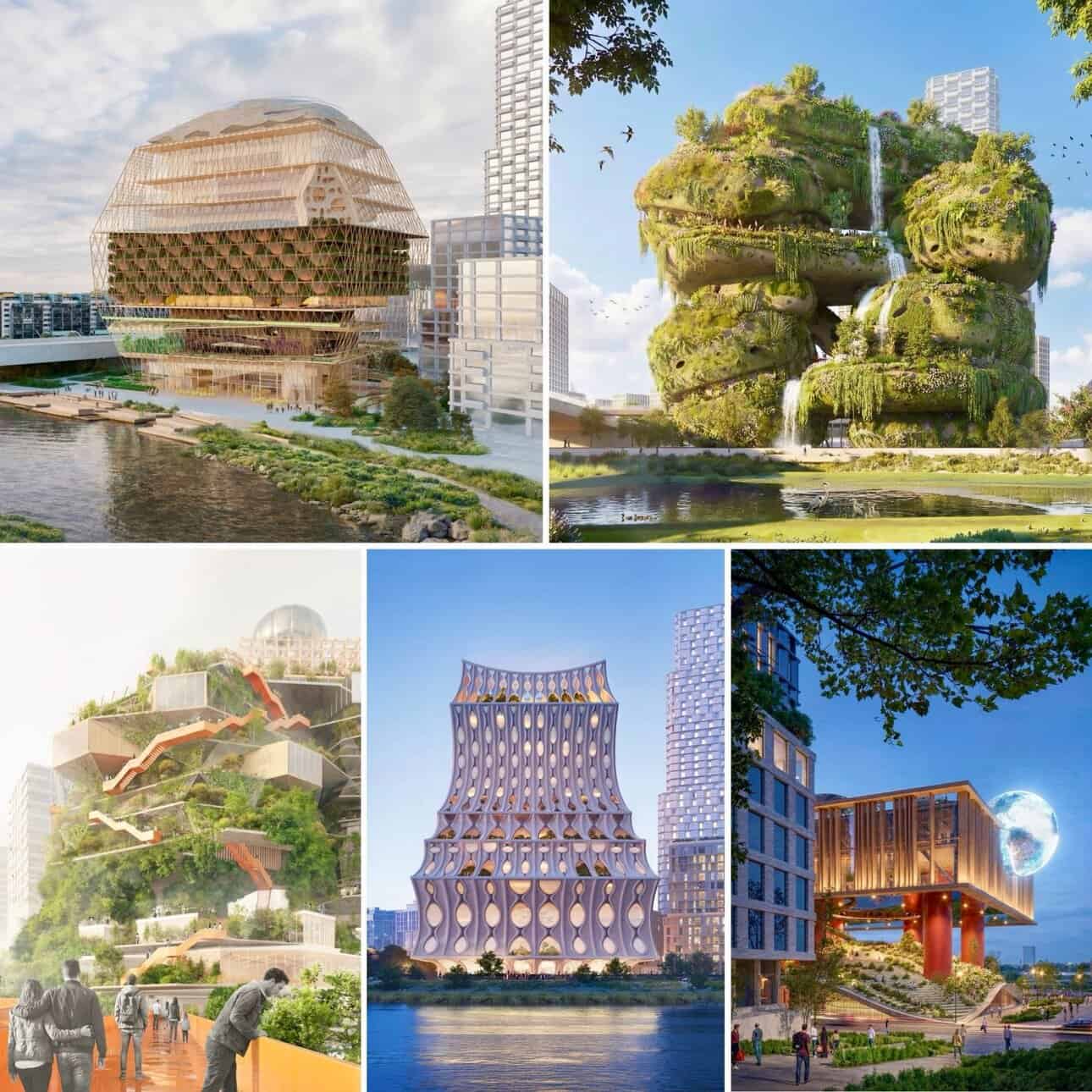 Five design concepts unveiled for Shift Landmark in Waterkant ...