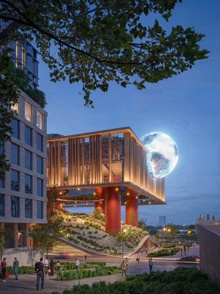 Five design concepts unveiled for Shift Landmark in Waterkant ...