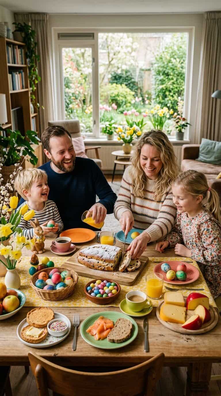 Easter in the Netherlands is mostly about brunch and downtime ...